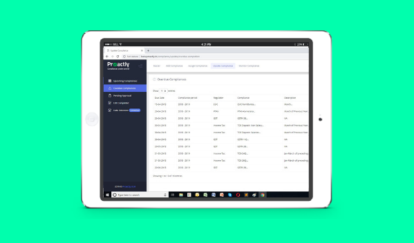 Proactly : Compliance Management Software